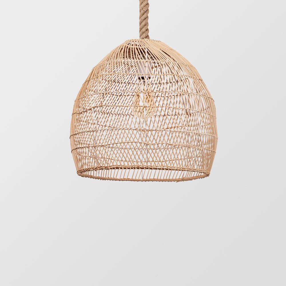 Handmade Hemp Rope Hanging Ceiling Lights | Lumpaz
