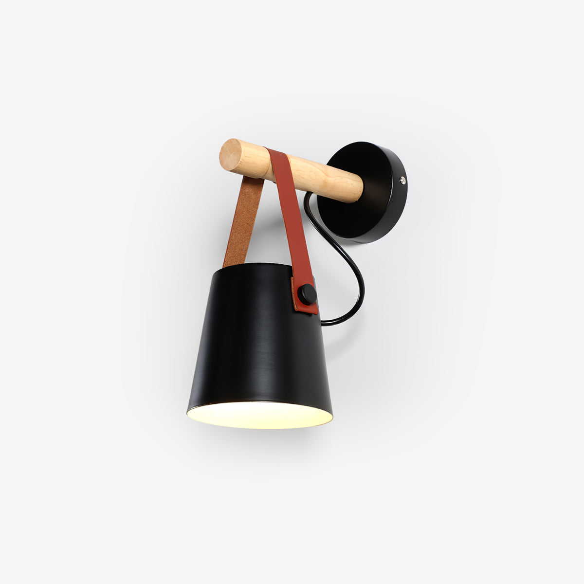 Wooden Conical Wall Light | Lumpaz