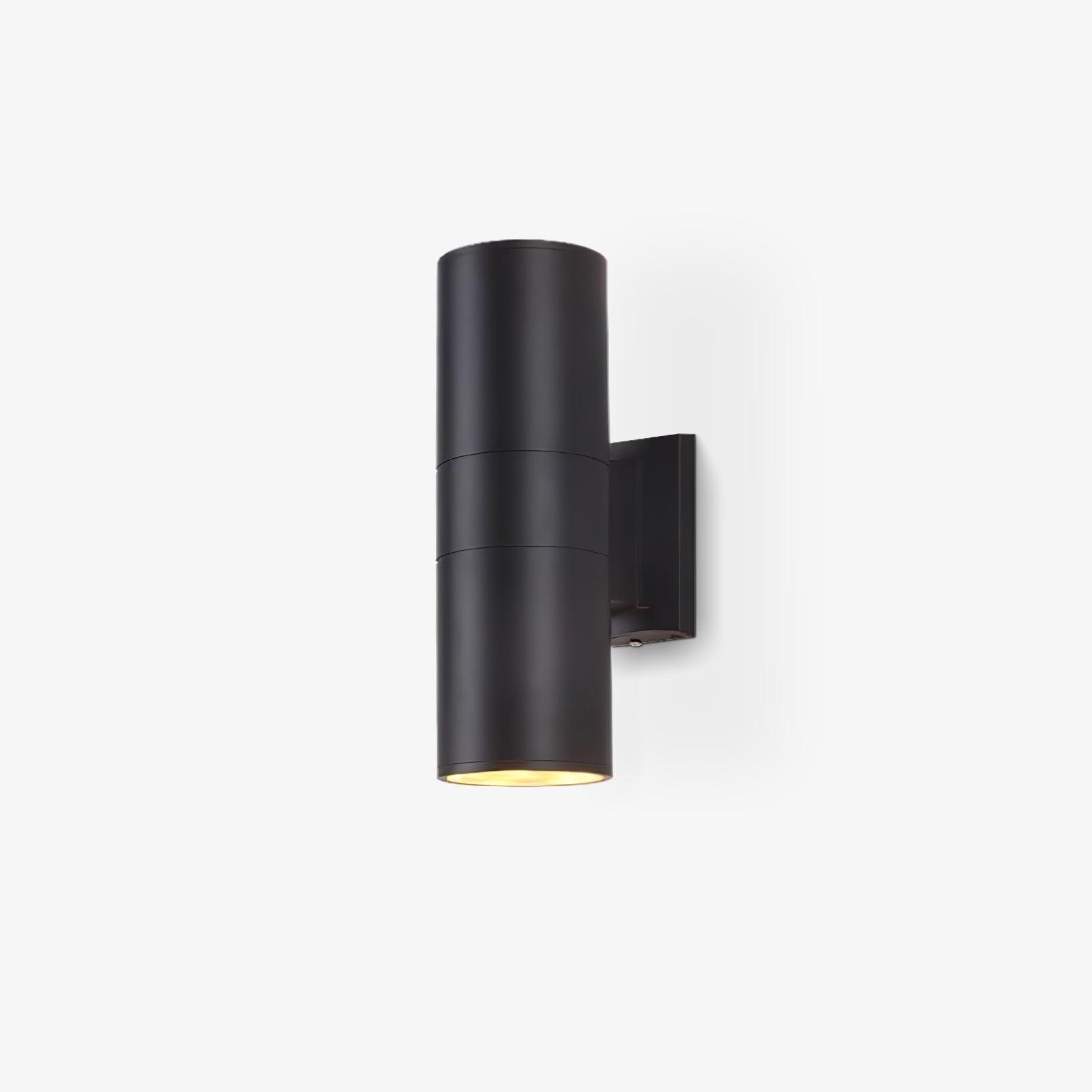 Cylindrical Outdoor Wall Light | Lumpaz