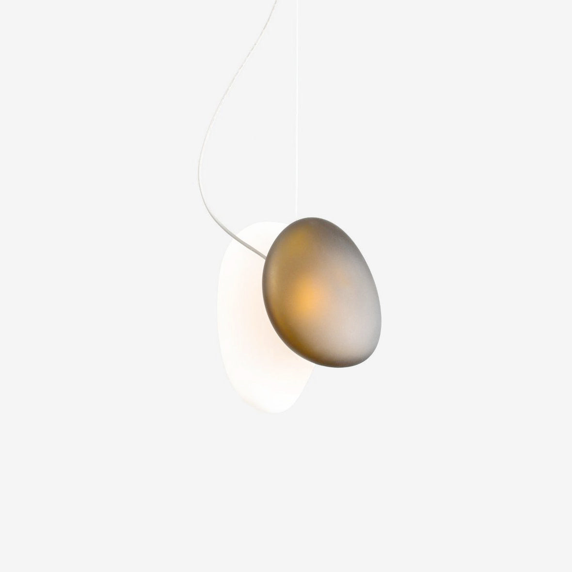 Translucent Frosted Glass Pendant Light | Lumpaz