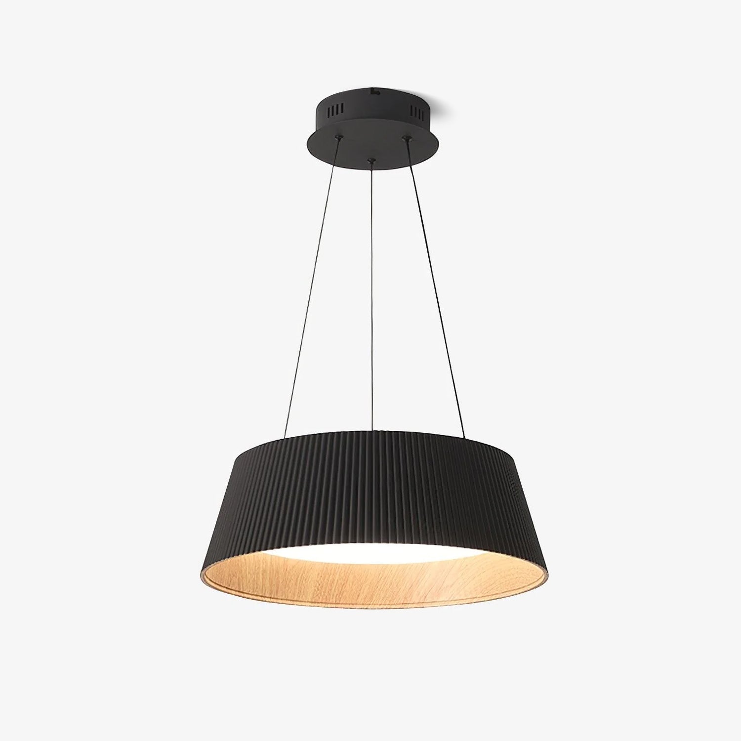Modern Ribbed Pendant Light | Lumpaz
