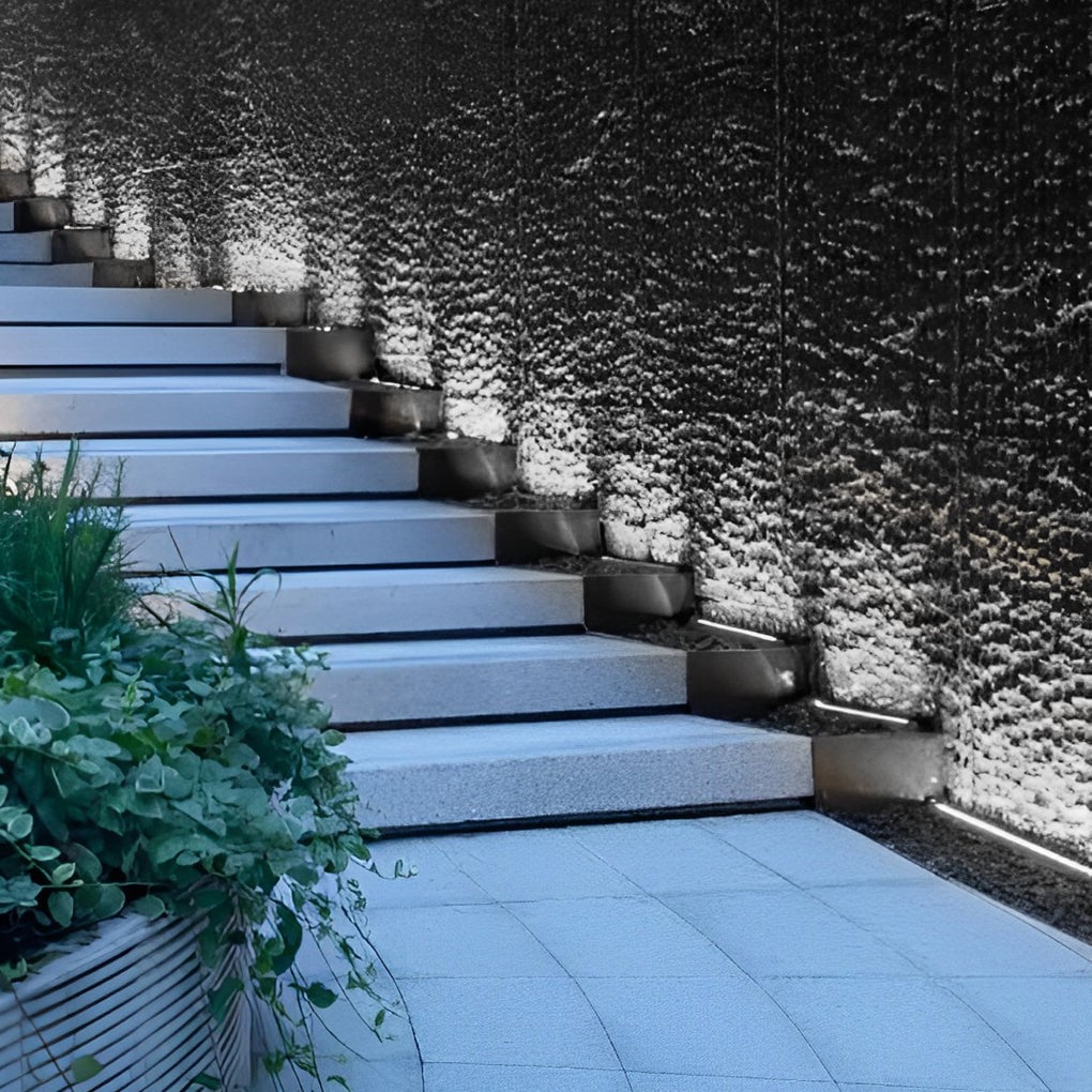 LED Strip Linear Waterproof DC24V Recessed Outdoor Wall Washer Lights ...