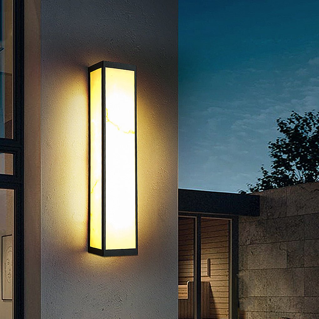 Rectangle Outdoor Wall Lights LED Wall Lamp Wall Sconce Lighting Wall ...