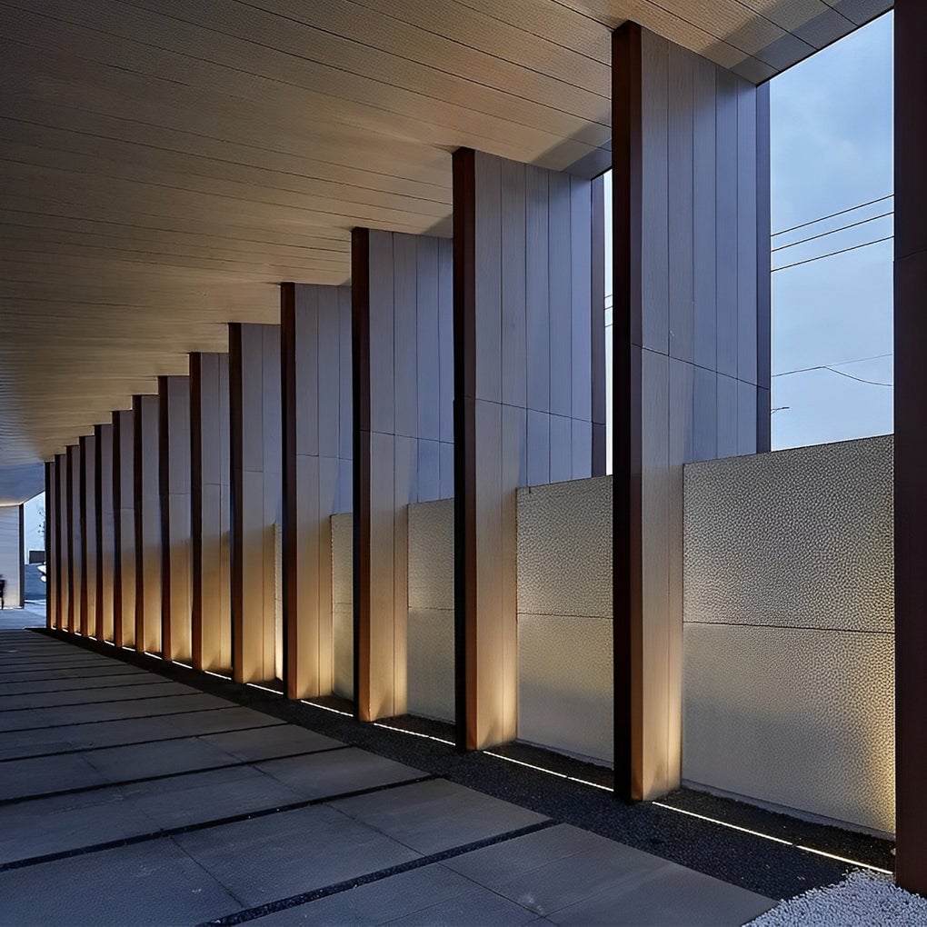 LED Strip Linear Waterproof DC24V Recessed Outdoor Wall Washer Lights ...