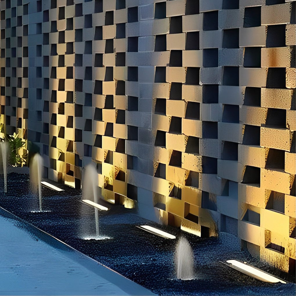 LED Strip Linear Waterproof DC24V Recessed Outdoor Wall Washer Lights ...