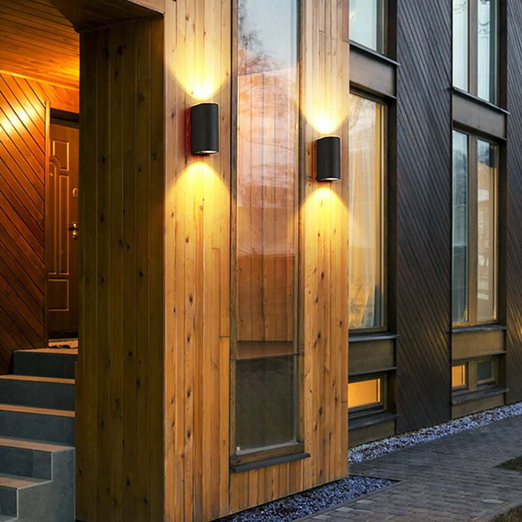 Unique up and down Lighting Waterproof LED Modern Outdoor Wall Lights ...